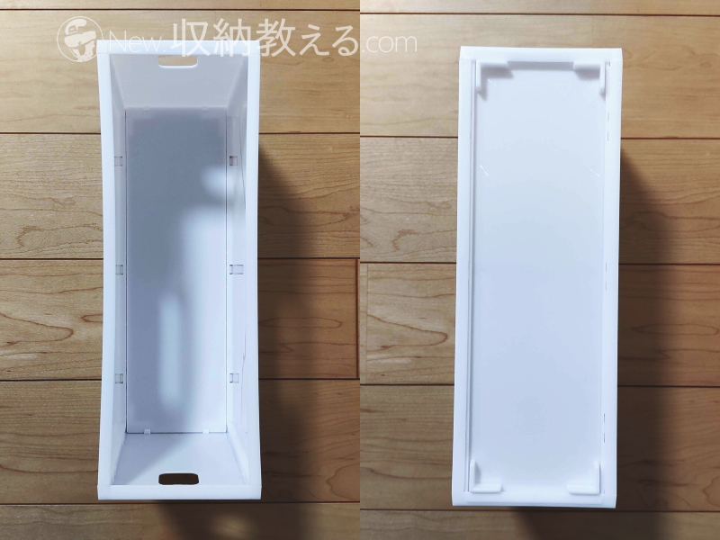 ダイソーの組立収納BOX「SQU-AIR（スクエア）」のコスパは微妙 | New！収納教える．コム